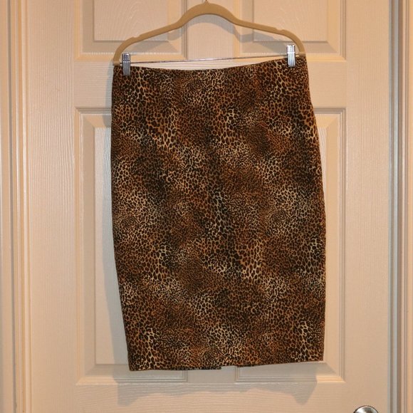 Dex | Skirts | Dex Animal Print Pencil Skirt | Poshmark